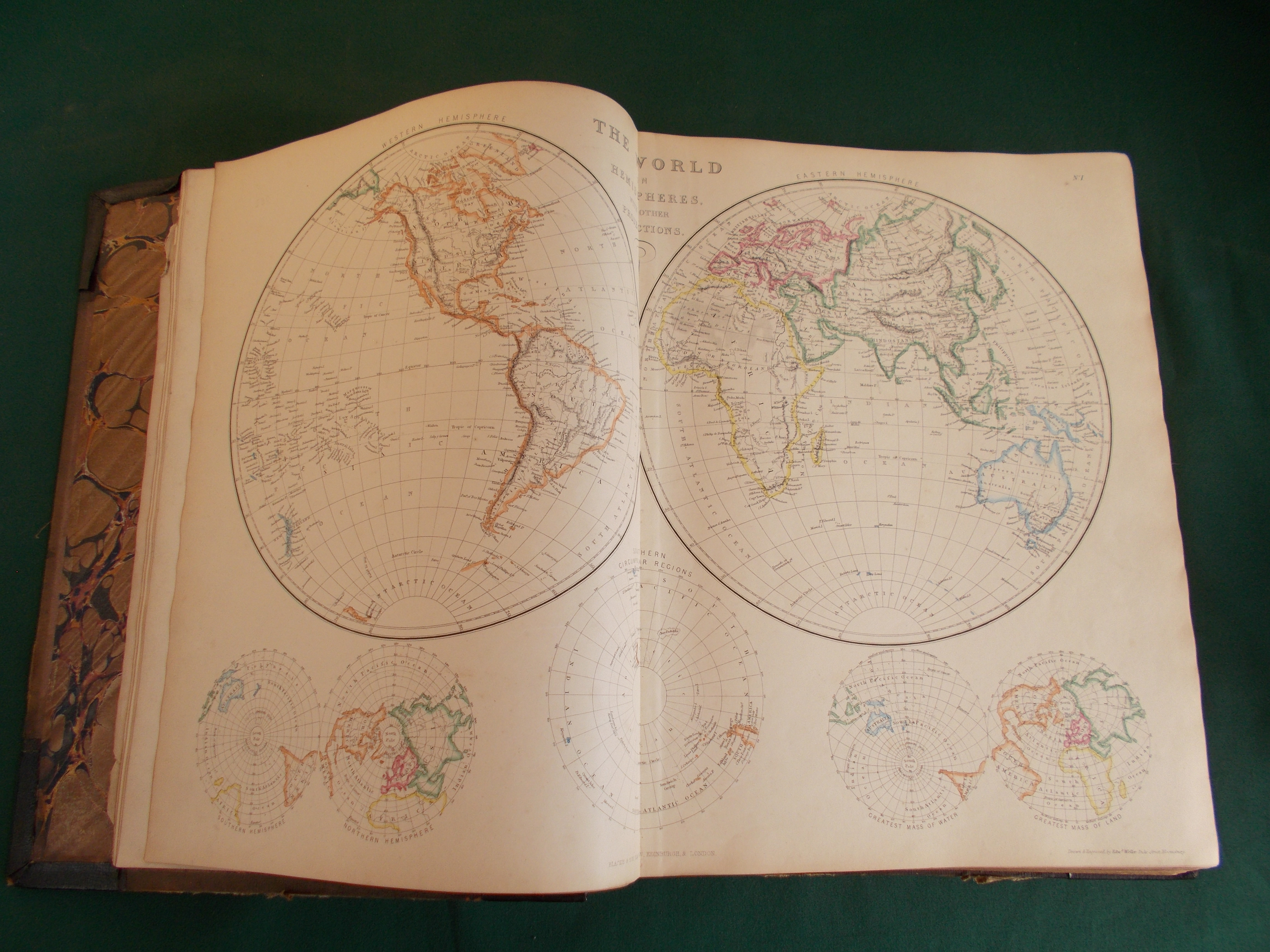 The Imperial Atlas of Modern Geography; an Extensive Series of Maps