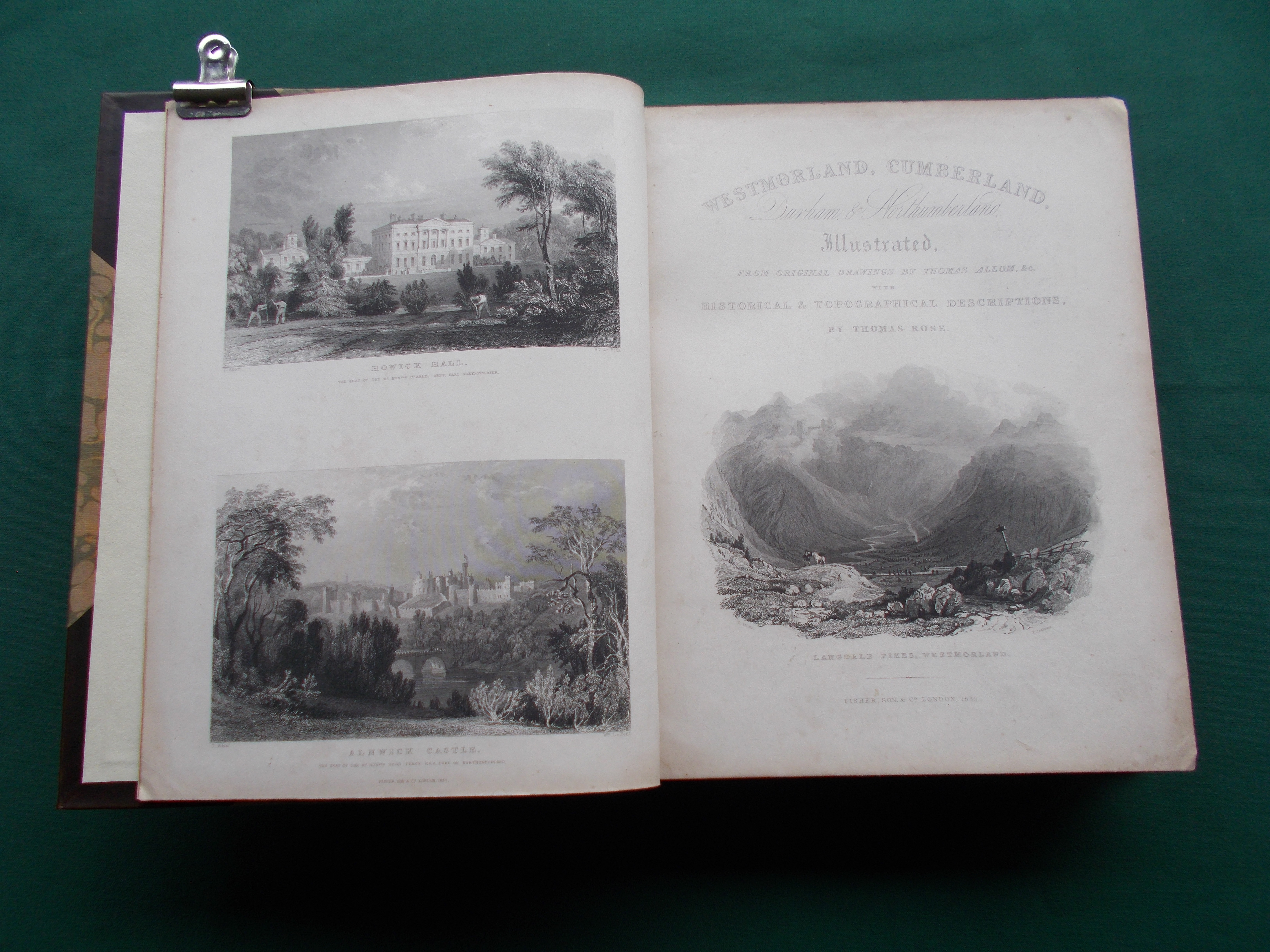 Westmorland, Cumberland, Durham, and Northumberland, Illustrated. From ...
