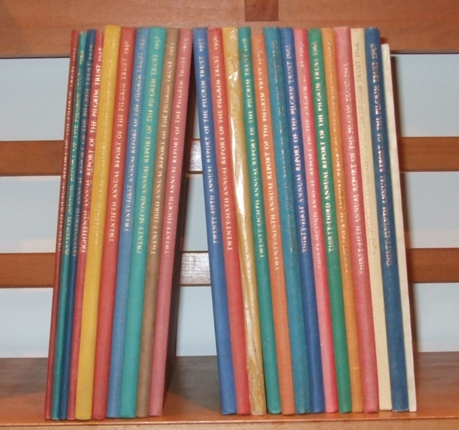 The Pilgrim Trust Annual Report Volumes 15-38 [ 24 Volumes in All ]